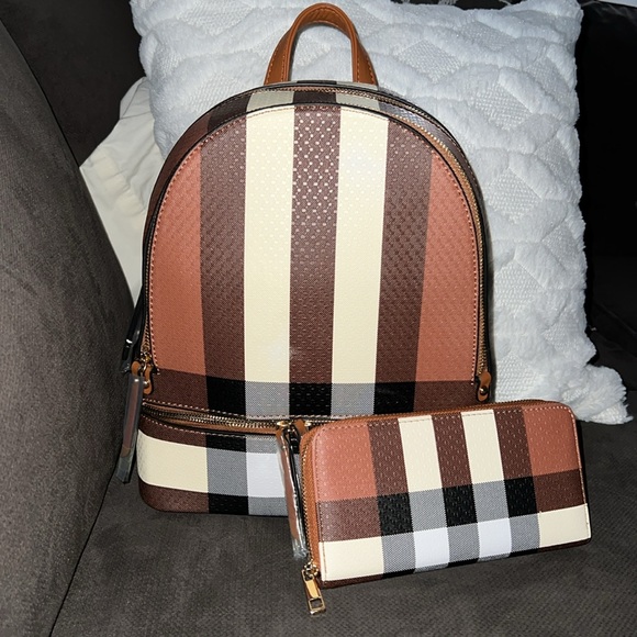 Classic Fashion | Bags | Classic Fashion Backpack Wallet Nwt | Poshmark